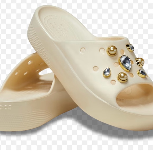 CROCS | Shoes | Crocs Womens Classic Platform Slide | Poshmark
